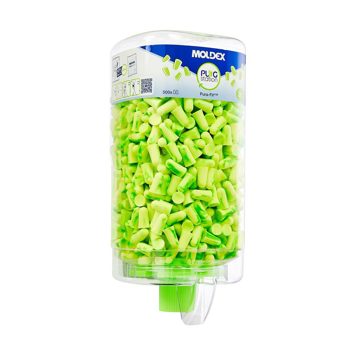 Moldex oordoppen Pura-Fit plugstation- dispenser 500 paar — Doseer