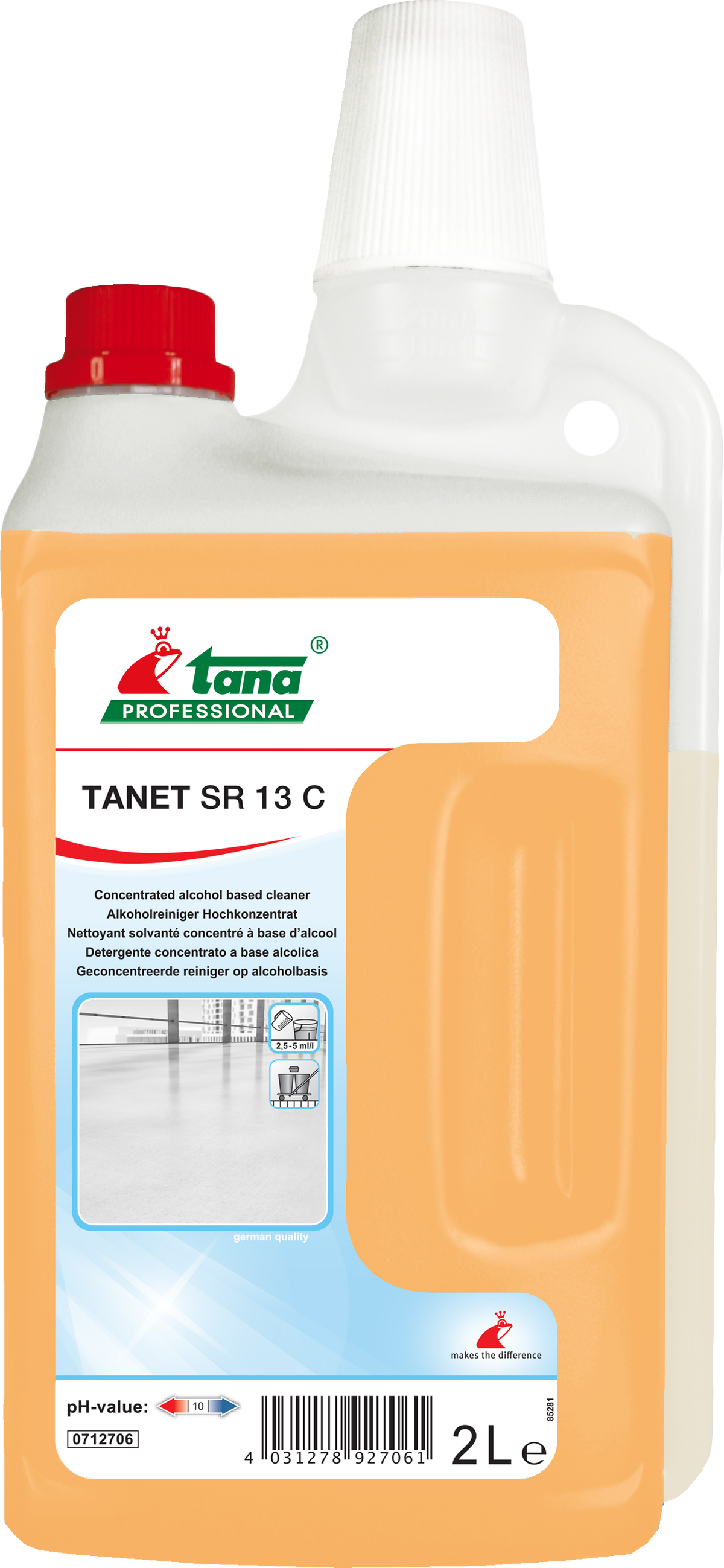 Tana Tanet SR 13 C - 4 x 2 liter | Allesreiniger op basis van alcohol ...