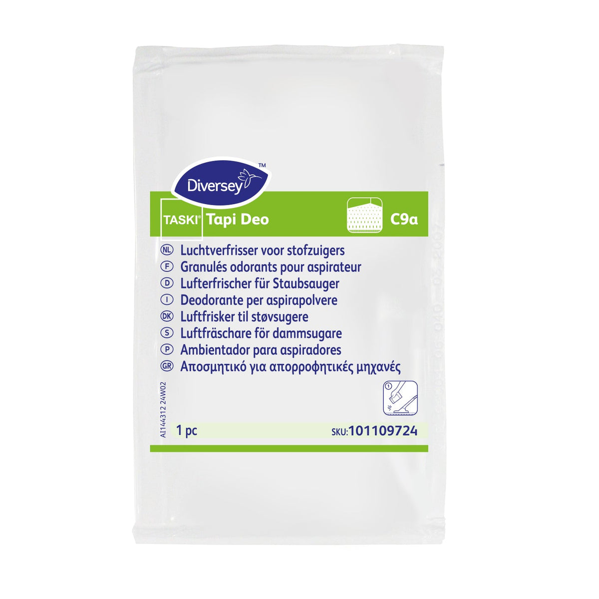 Taski Tapi Deo luchtverfrisser voor stofzuiger - 40 stuks — Doseer